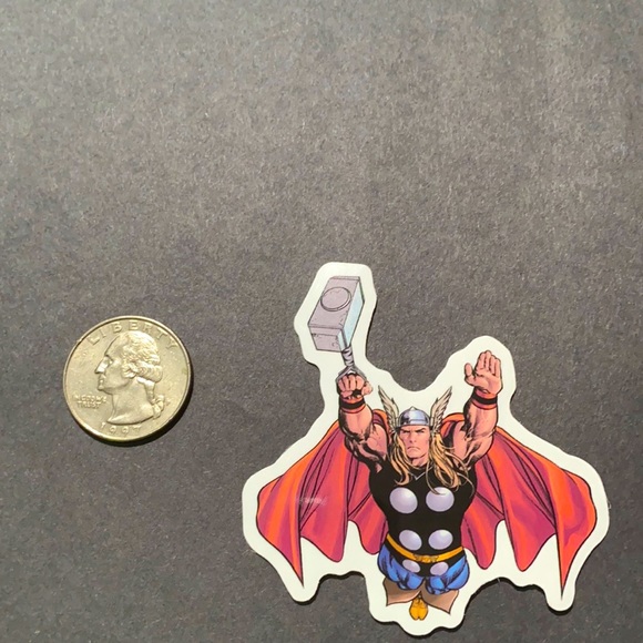 Marvel | Wall Decor | Thor Marvel Sticker Nwot | Poshmark